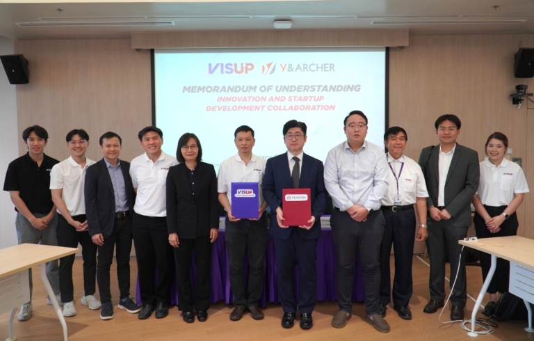 Collaboration between Y&Archer and VISUP! 🎉 - VISUP